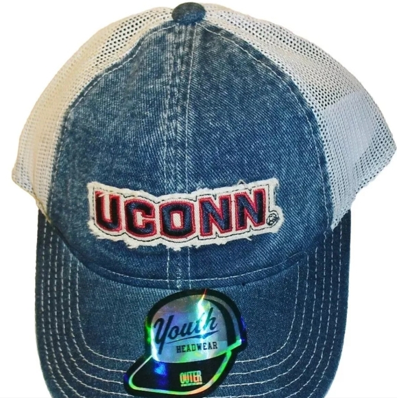 Genuine Stuff | Accessories | Uconn Huskies Kids Youth Snapback Hat ...